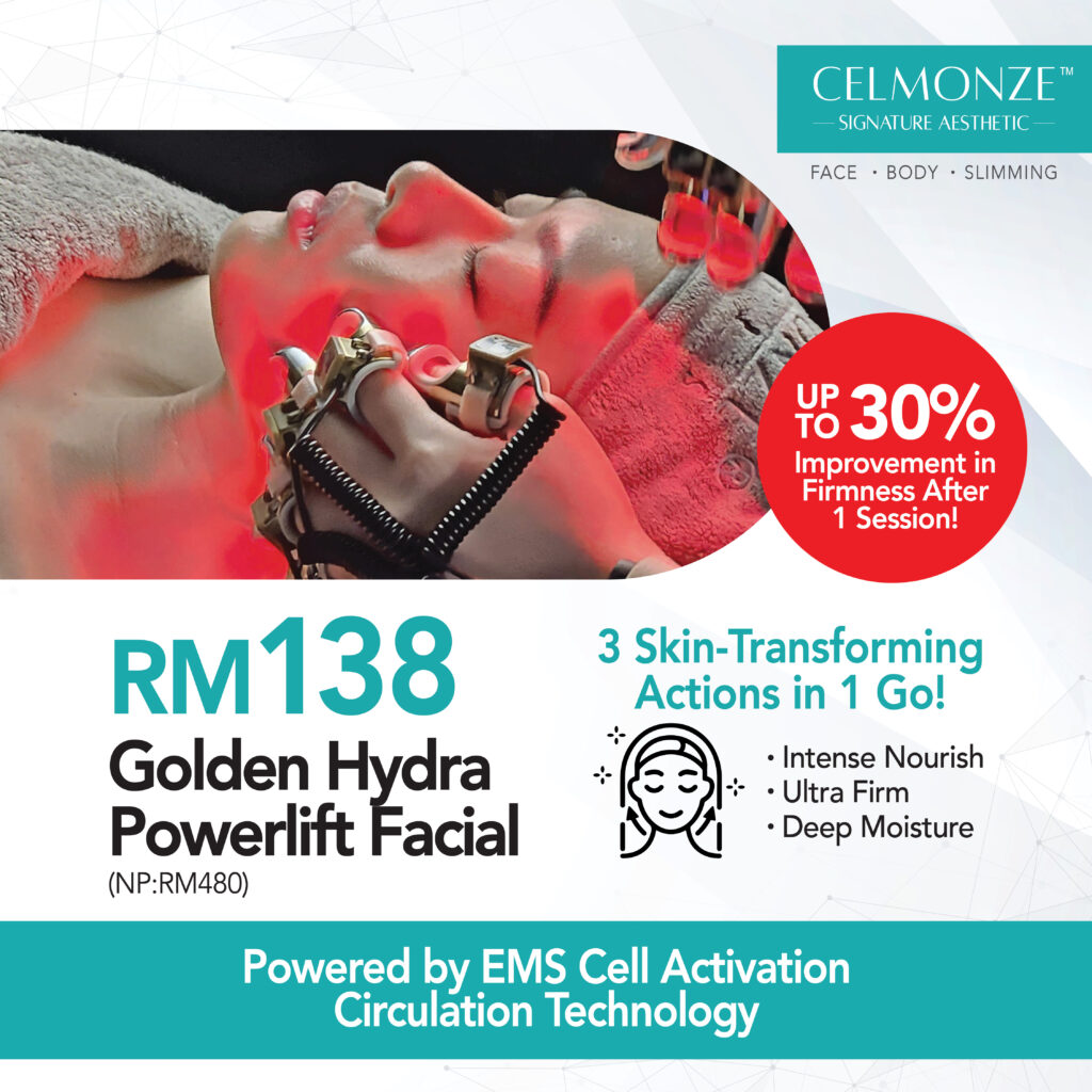 Golden Hydra Powerlift Facial - Celmonze Signature Aesthetic